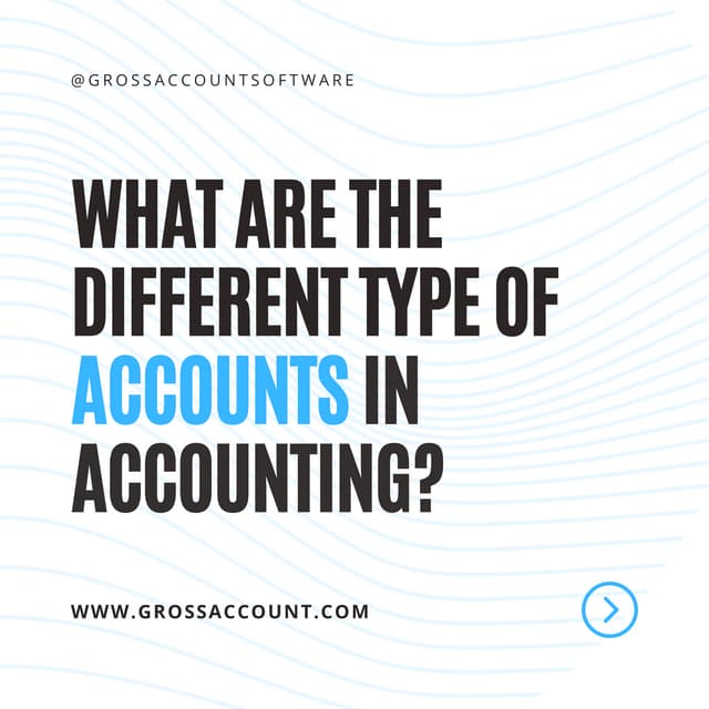 What are the different type of Accounts in Accounting .pdf