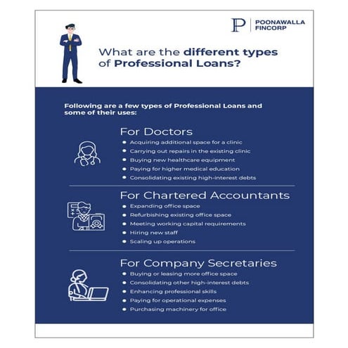 What are the different types of Professional Loans? | PDF