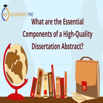 What are the Essential Components of a High-Quality Dissertation ...