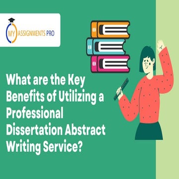 What are the Key Benefits of Utilizing a Professional Dissertation ...