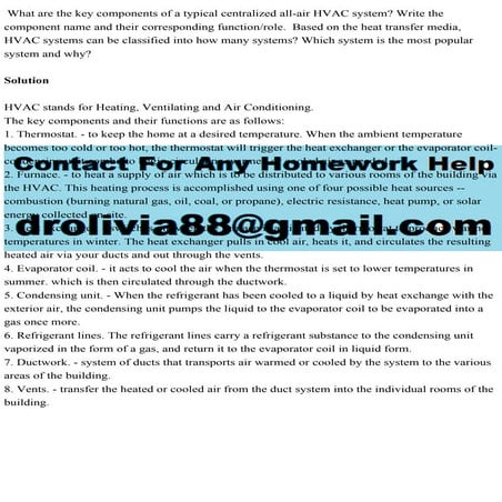 What are the key components of a typical centralized all-air HVAC sys.pdf