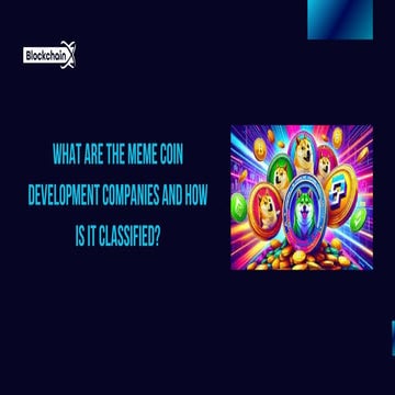 What are the Meme Coin Development Companies and How is it classified ...