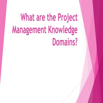 Identify the 10 knowledge areas of the Project Management Body of Kn.pdf
