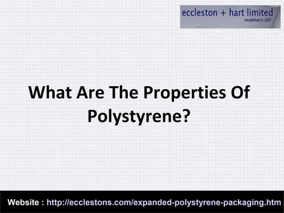 Uses of expanded polystyrene | PPT