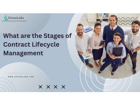 What does contract lifecycle management (CLM) technology do? | PPT