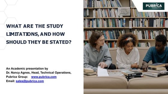 Limitation of the Study | PPTX