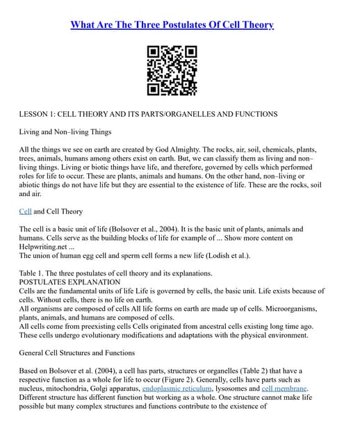 Introduction to cytology | PPT