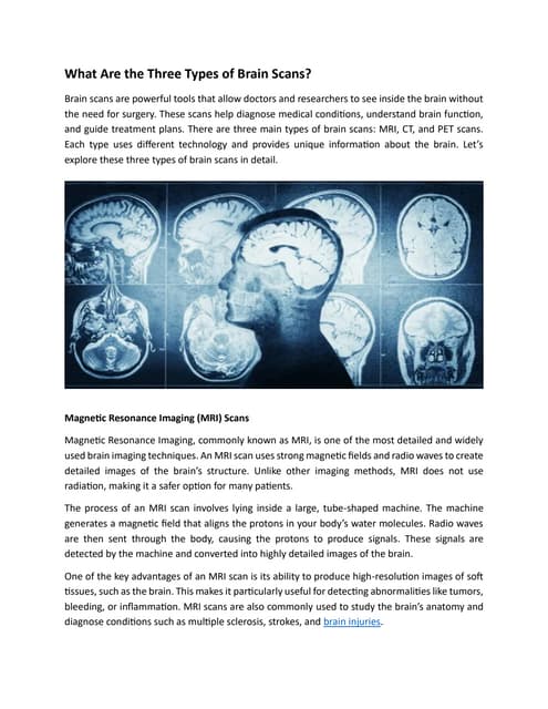 Brain Mapping Techniques | PPTX