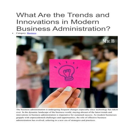 What Are the Trends and Innovations in Modern Business Administration.pdf