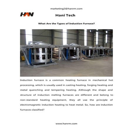 What are the types of induction furnace? | PDF