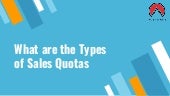 Sales Quota and its Components in Sales Management | PPT