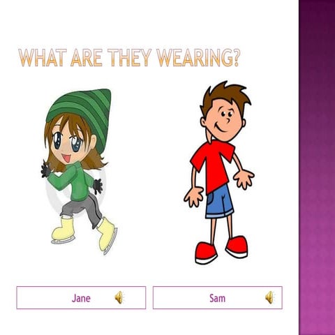 What are they wearing | PPTX