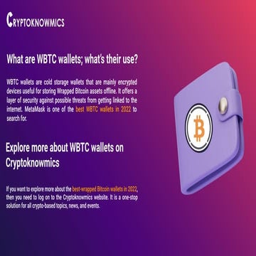 What are WBTC wallets; what’s their use_.pdf