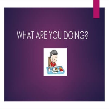 present continuouse tense is a tenses too | PPT