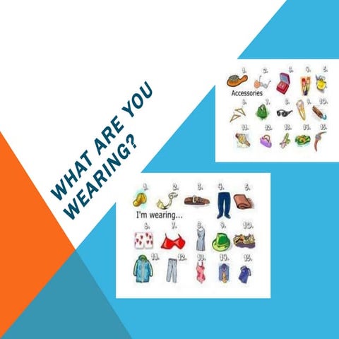 Clothes vocabulary | PPT