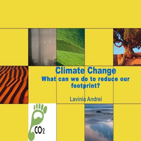 Reduce Carbon Footprint | PPTX