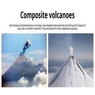 volcano to erupt, types of volcanic eruption | PPT
