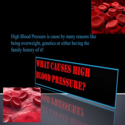 What Causes High Blood Pressure? | PPTX