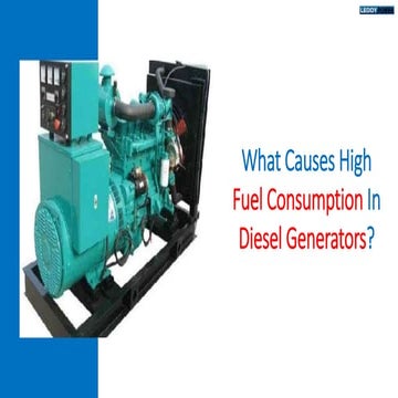 What Causes High Fuel Consumption In Diesel Generators | PPTX