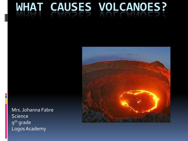 Volcanoes | PPTX