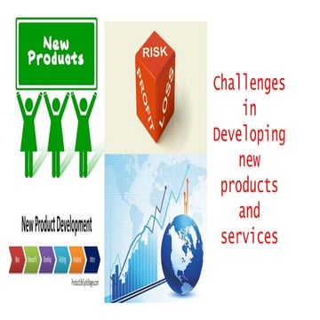 What challenges does a company face in developing new products and ...
