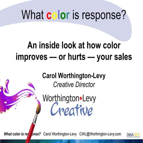 What color is response | PPT