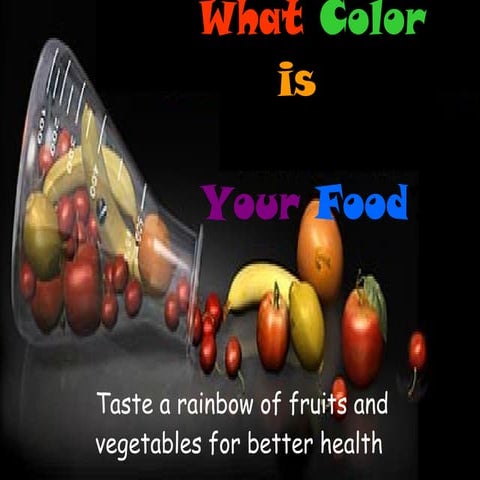 What color is your food | PPT