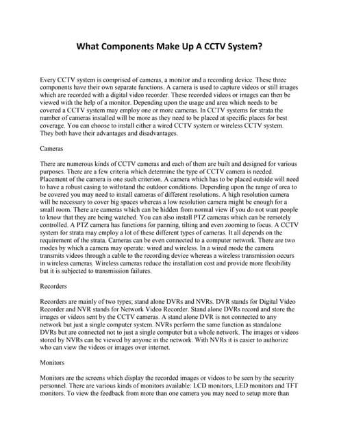 How to Install CCTV Camera Step by Step.pdf