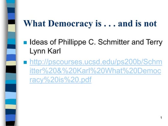 Democracy: democratic practices in Philippines | PPT