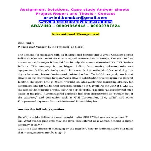 What did coke do and what could have been done differently | DOC ...