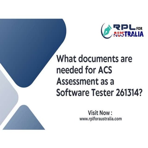What documents are needed for ACS Assessment as a Software Tester ...