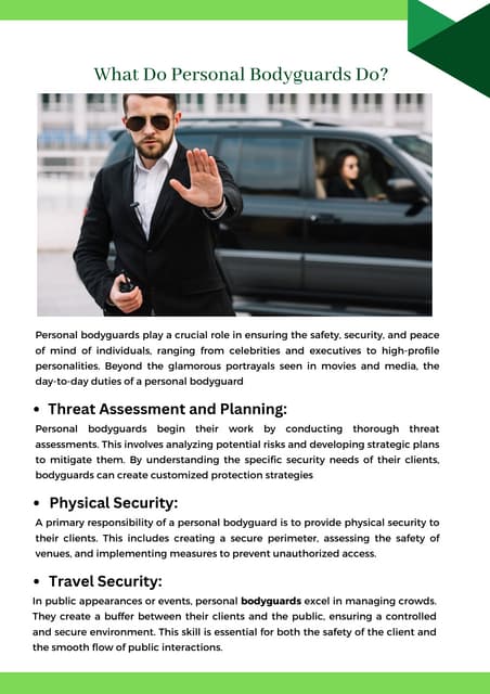 Bodyguards for hire & Surveillance drone.pptx