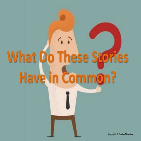 What do these have in common | PPT