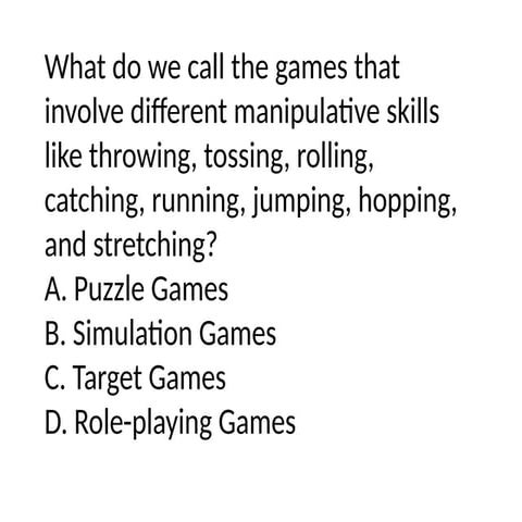What do we call the games that involve.pptx