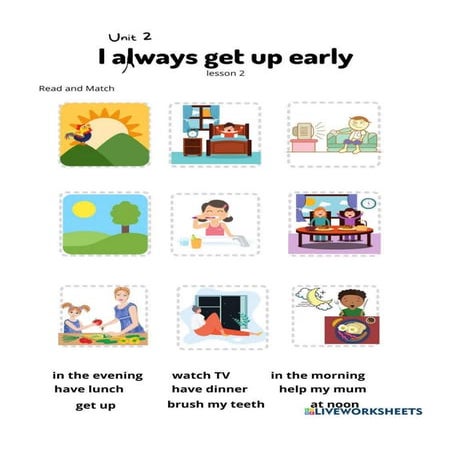 I always get up early. How about you?. what do you often do in the ...