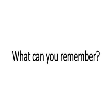 What do you remember powerpoint file.pptx