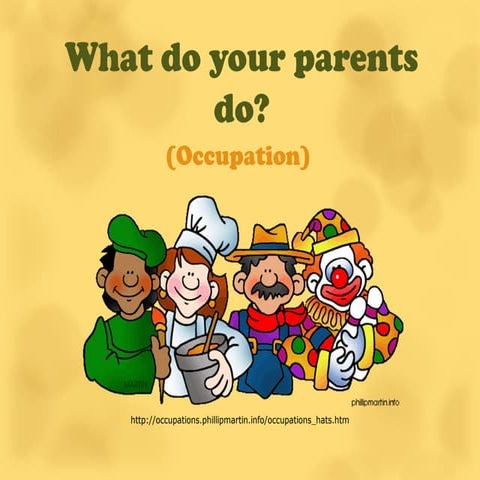 What do your parents do | PDF