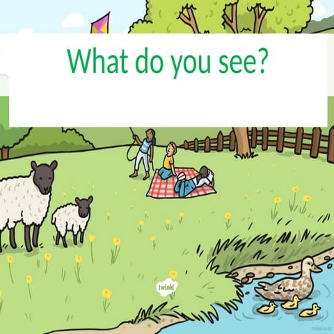 Powerpoint What do you see animals .ppt.ppsx