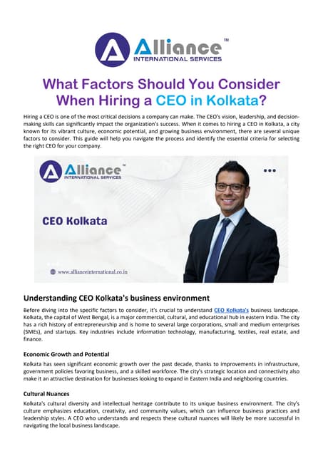 Fin dna not a must for ceo's job study | PPT