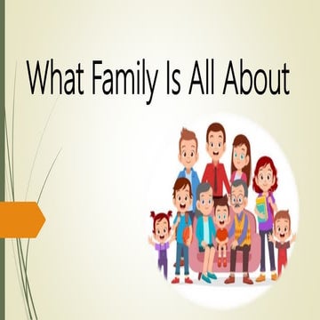 What Family is All About | PPTX