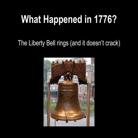What Happened in 1776? Indpendence, Illuminati and more | PPTX
