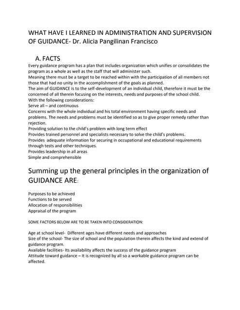 Proposed Guidance Program | PDF | Educational Assessment | Education