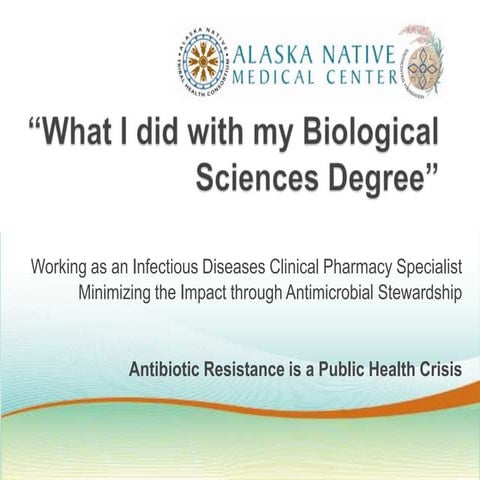 What I Did With My Biological Sciences Degree by Thaddus Wilkerson | PPT