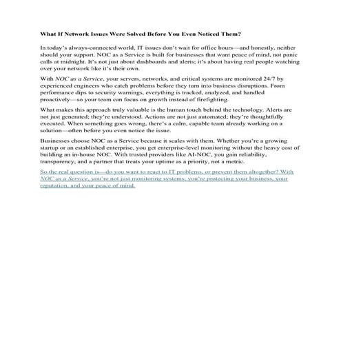 What If Network Issues Were Solved Before You Even Noticed Them.pdf