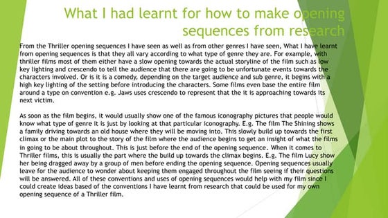 Storyboard doc opening | PPT