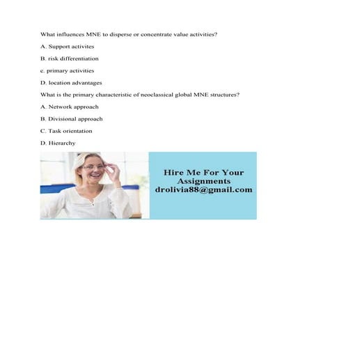 What influences MNE to disperse or concentrate value activities- A- Su.pdf