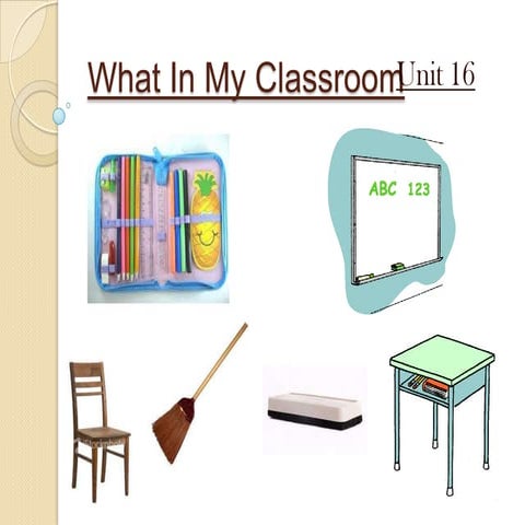 What in my classroom | PPTX