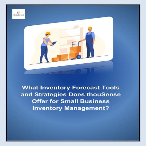 What Inventory Forecast Tools and Strategies Does thouSense Offer for ...