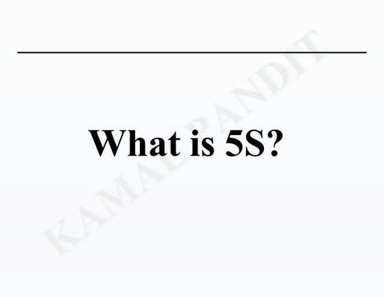 Implementation of 5S in laboratory | PPTX