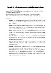 What are 7cs of communication? | PDF | Technology & Computing